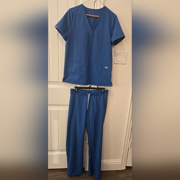 Figs | Pants & Jumpsuits | Figs Technical Collection In Sky Blue Set ...